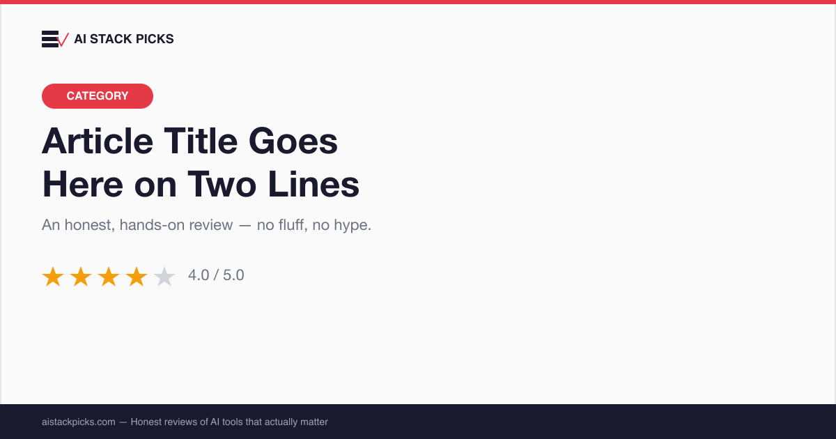 Figma Pricing 2026: Plans, Costs & Is It Worth It? | AI Stack Picks